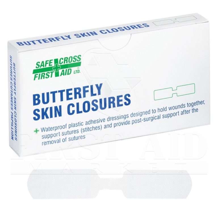Butterfly Skin Closures, Assorted - First Aid Market