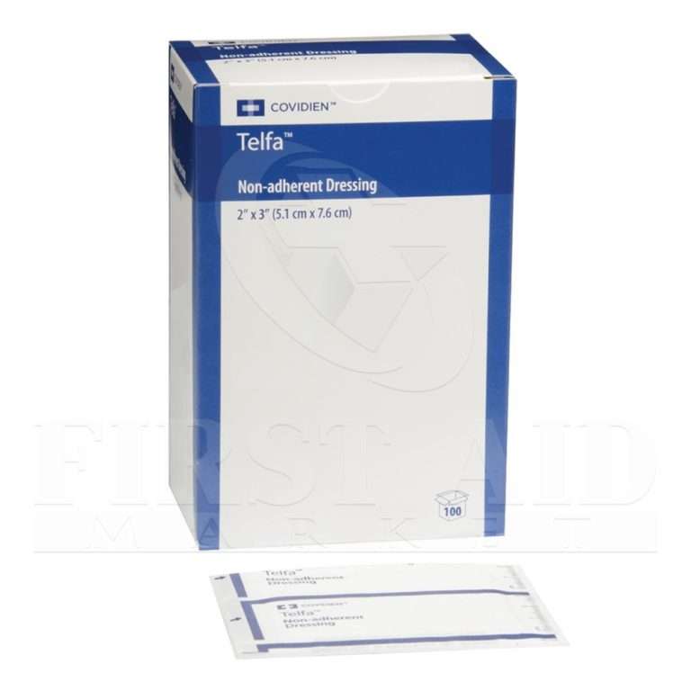 Telfa Non-Adherent Pads, Sterile, 100/Box - First Aid Market