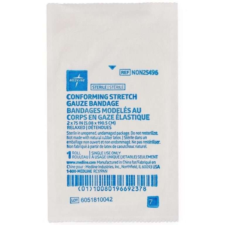 Sterile Conform Stretch Gauze Bandage 5 cm x 3.75 m - First Aid Market